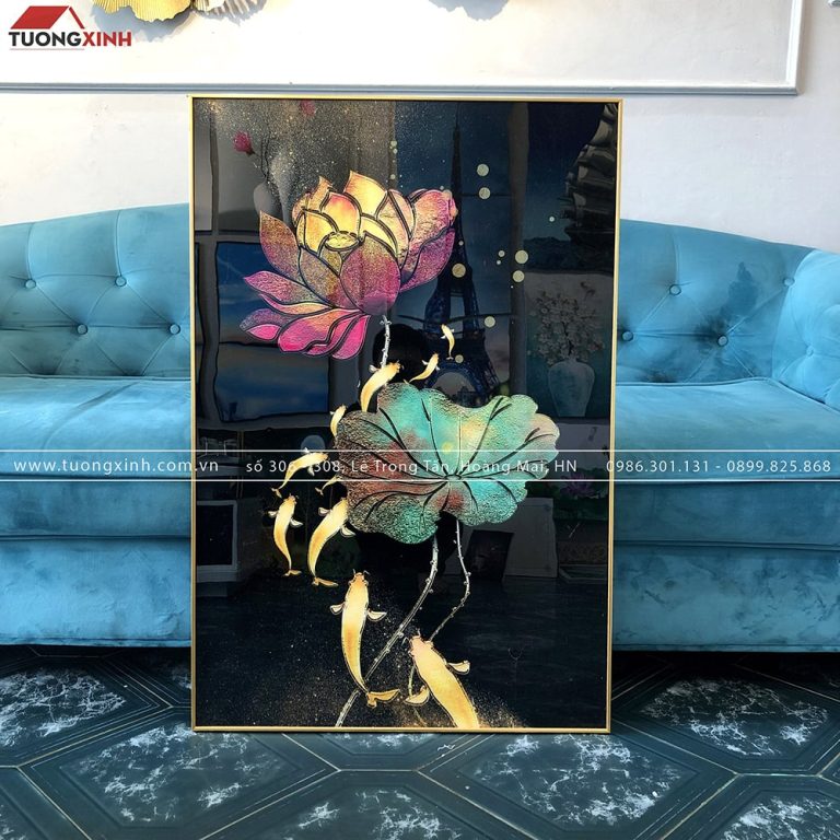 +100 Mẫu Tranh Hoa Sen Đẹp Và Ấn Tượng | Mua ngay